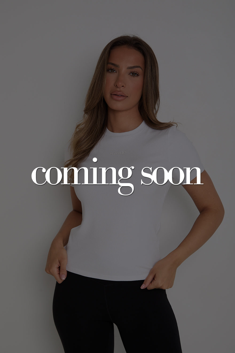 Ribbed T-Shirt - White – sundé